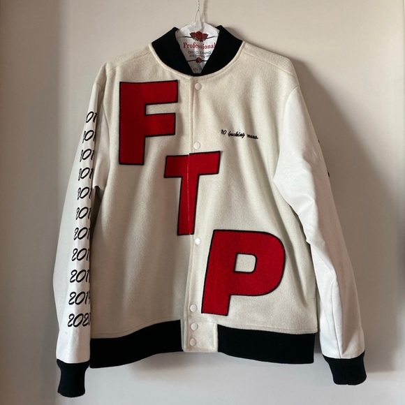 FTP | Jackets & Coats | Ftp Fkn Years Letterman Jacket | Poshmark